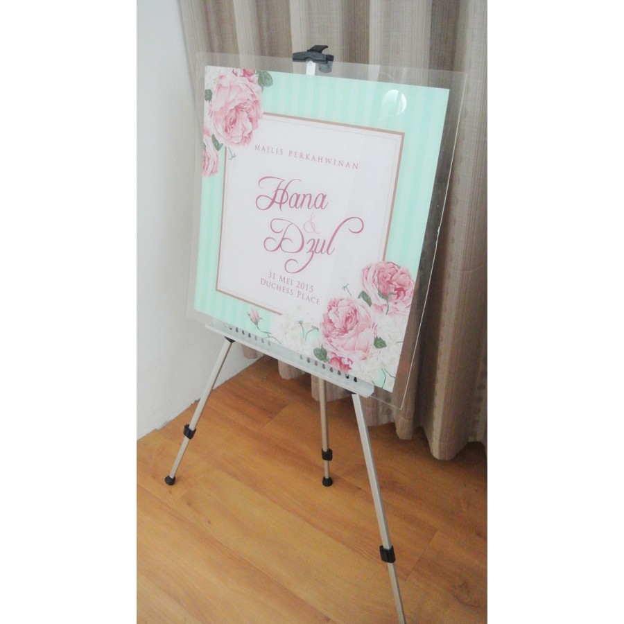 Welcome Board Foam / Acrylic 5